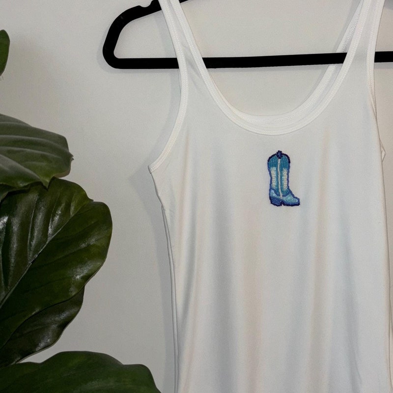 Embroidery Tank - Etsy