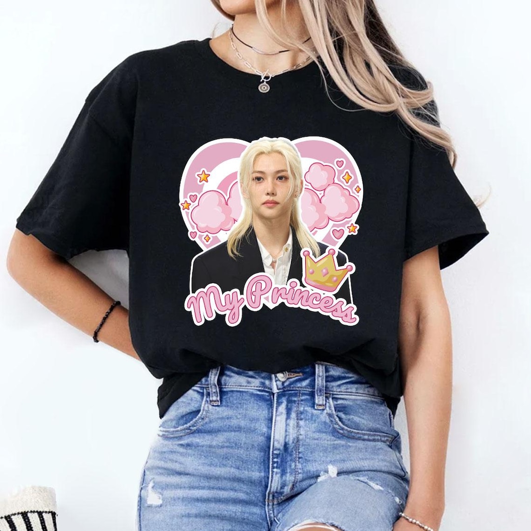 Stray Kids Felix Princess Shirt, KPOP T-shirt and Gift for Her or Him ...