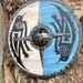 Medieval Round Viking Shield Designer Wooden Round Shield Wall Decor ...