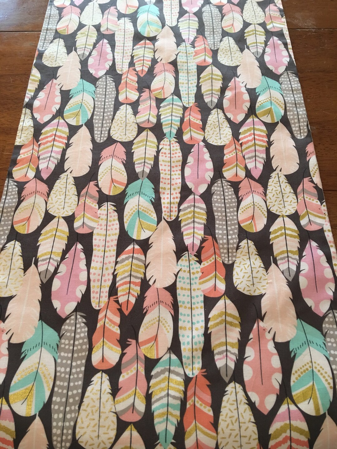 Feather Table Runner - Etsy