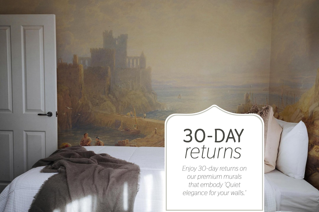 Relaxing by the Ocean Wall Mural, Removable or Non-pasted Wallpaper ...