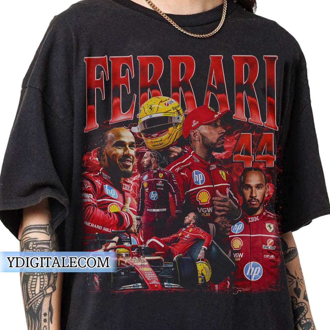 Vintage 90s Graphic Style Lewis Hamilton T-shirt, Lewis Hamilton ...