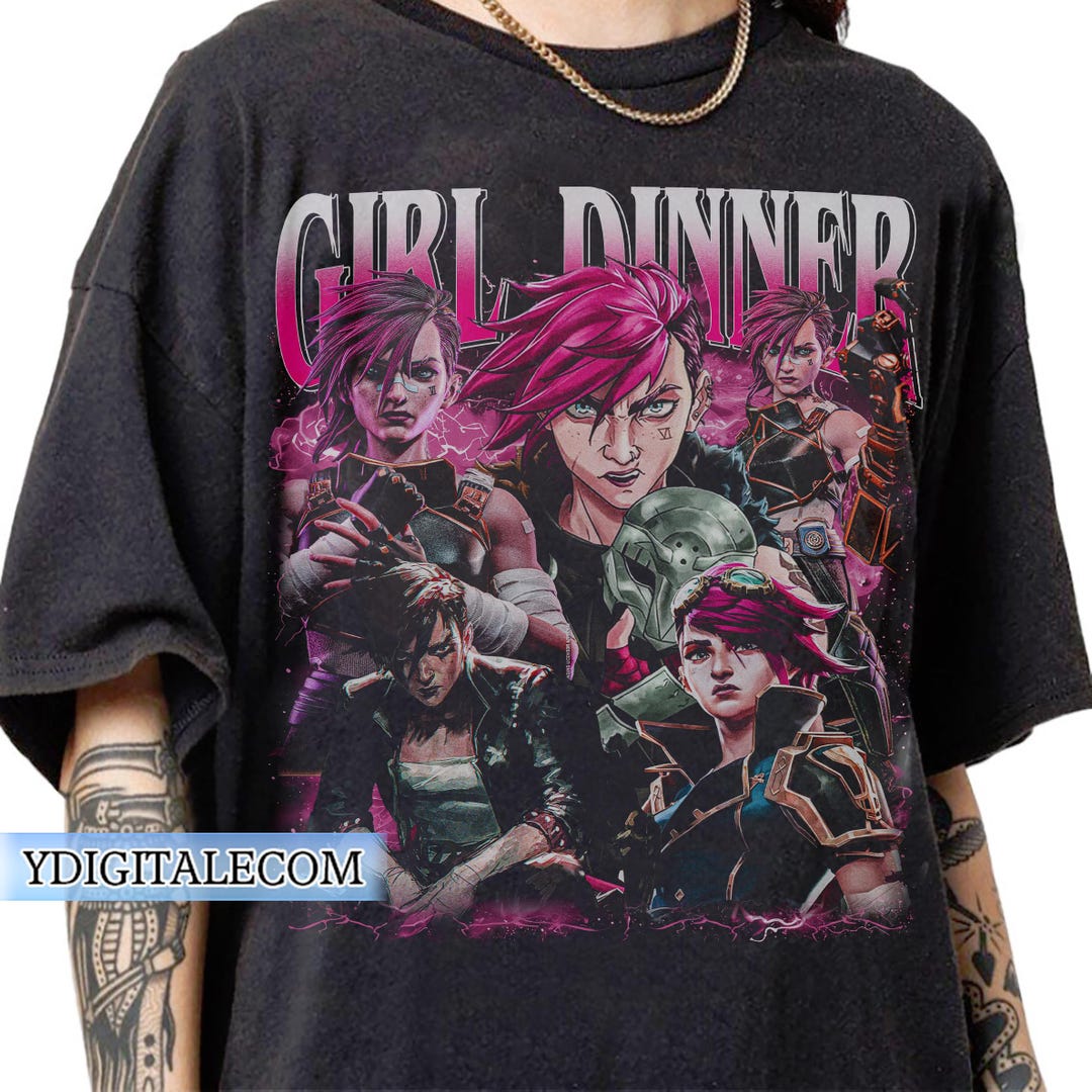Vintage 90s Graphic Style Vi Arcane T-shirt, Retro Vi Arcane Comfort ...