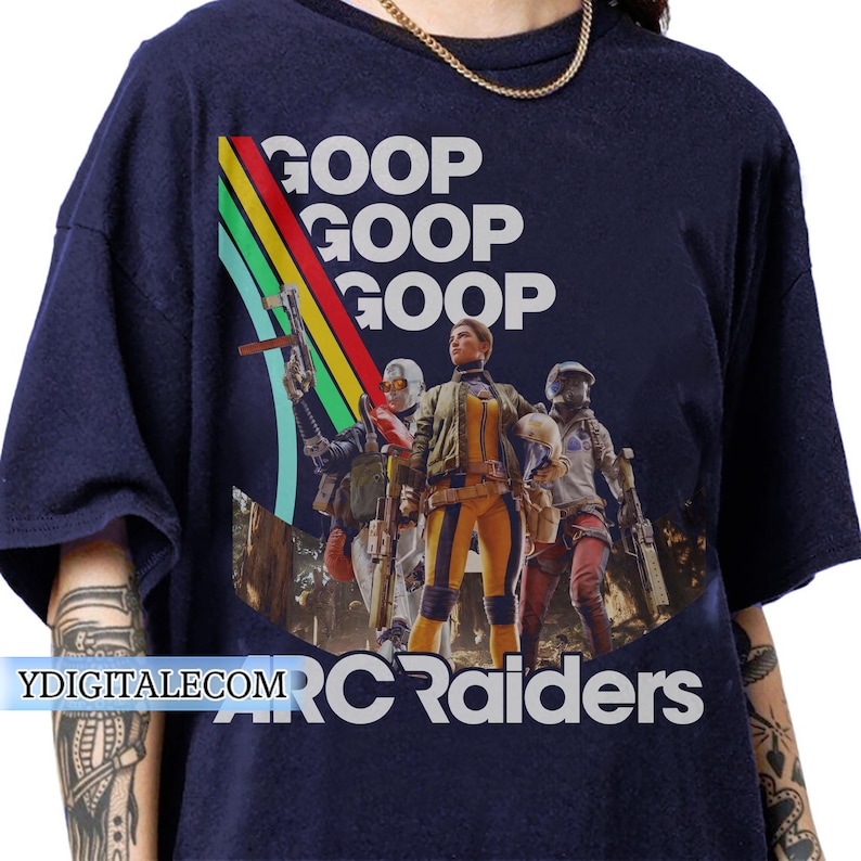Vintage 90s Graphic Style Arc Raiders T-shirt, Arc Raiders Comfort ...