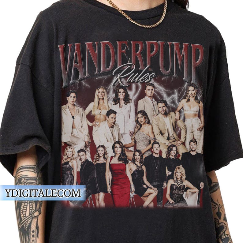Vintage 90s Graphic Style Vanderpump Rules T-shirt, Comfort Colors ...