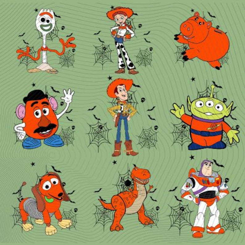 Happy Halloween Toy Story Png, Boo Png, Trick or Treat Png, Spooky ...