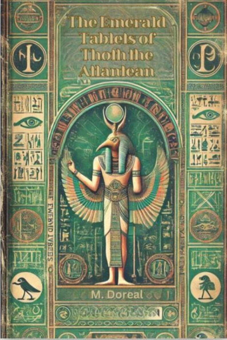 Emerald Tablets of Thoth the Atlantean - Etsy