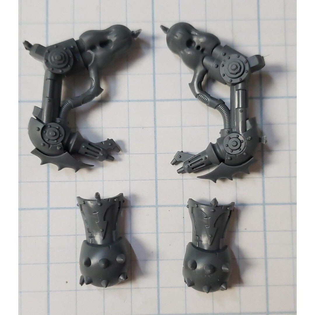 Warhammer 40k Chaos Space Marine Bits Forgefiend Magma Cutters W/armor ...