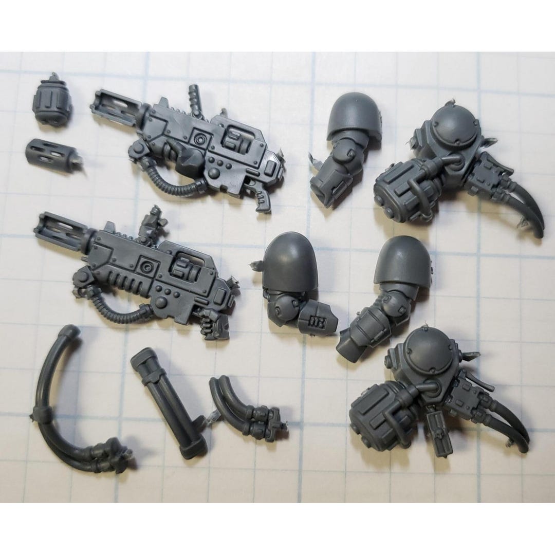 40k Space Marines Bits Primaris Eradicator Sergeant Melta Rifle W ...