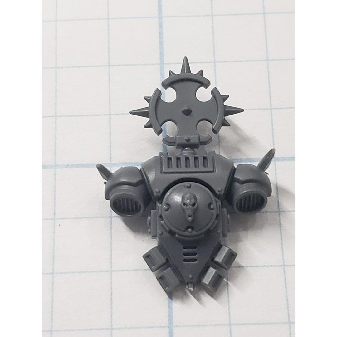 40k Space Wolves Bits Wolf Guard Battle Leader Engraved Backpack W Icon ...