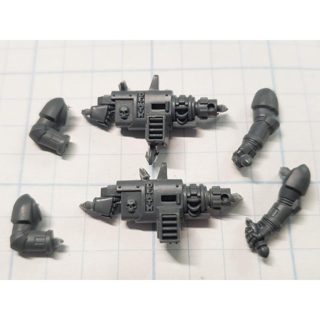 Warhammer 40k Grey Knight Bits Strike Squad Psycannon W Arms X2 - Etsy
