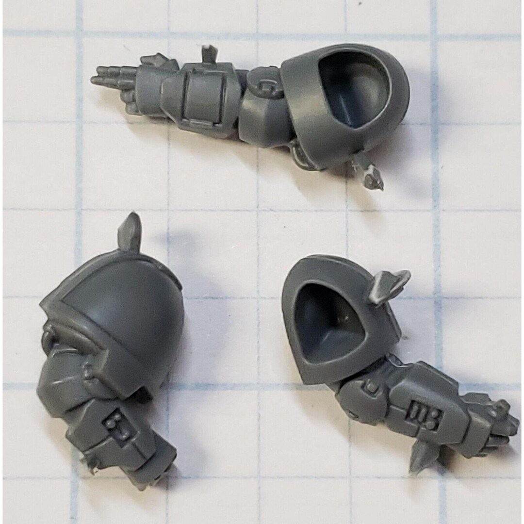 40k Space Marine Bits Heavy Intercessor Gravis Armor Pointing Grenade ...