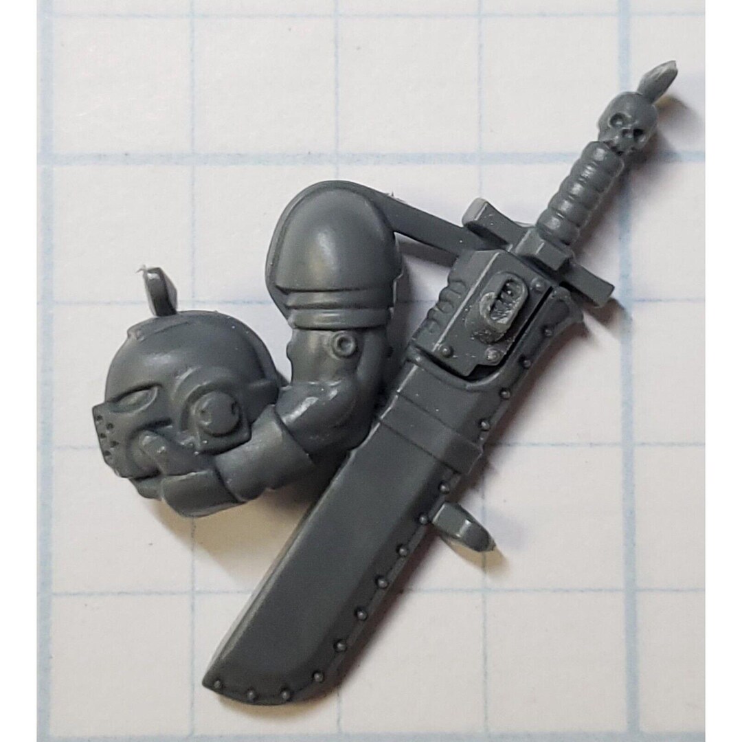 40k Black Templar Bits Primaris Upgrade Neophyte Scout Borne Helmet ...