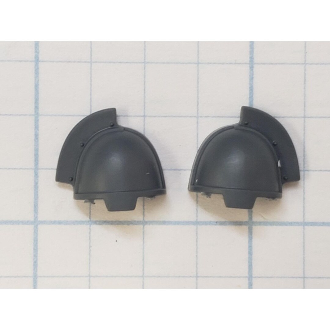40k Space Marine Bits Aggressor Gravis Crest Pip Shoulder Pads #92 - Etsy