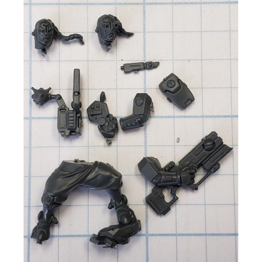 Warhammer 40k Tau Empire Bits Pathfinder Team KT Shas'ui Legs Equipment ...