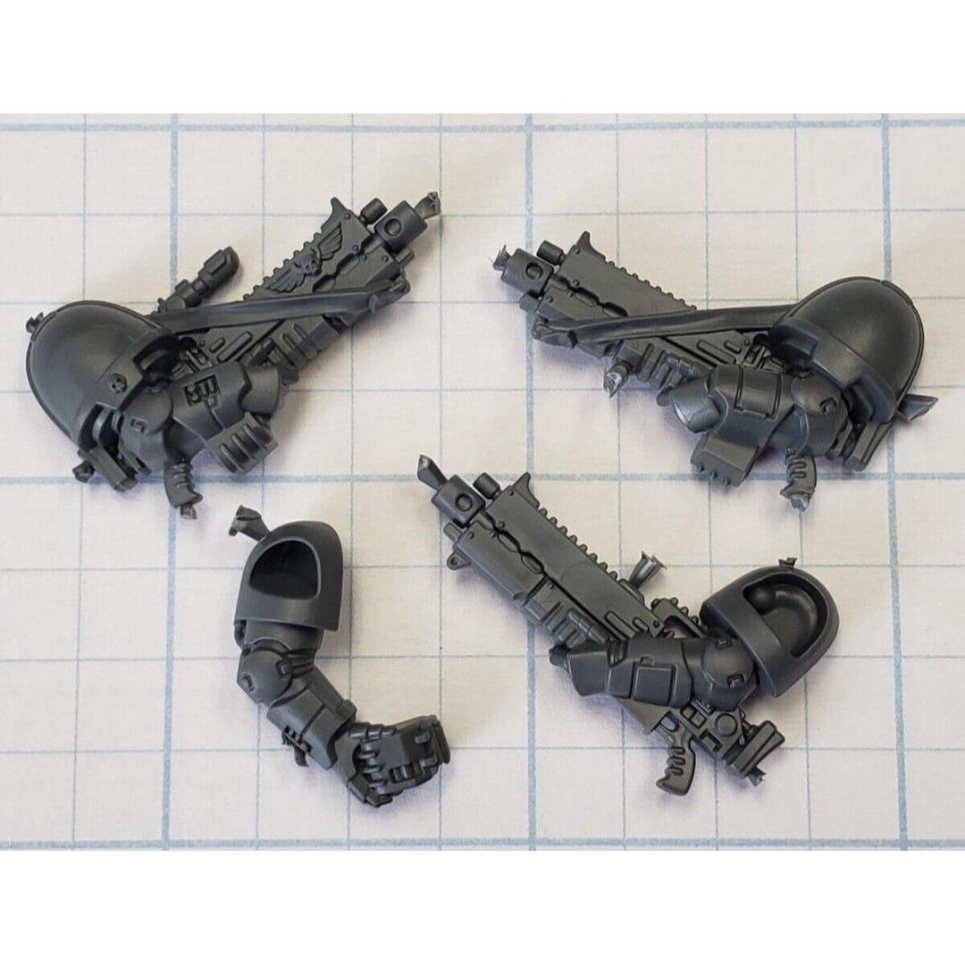 Warhammer 40k Space Marine Bits Heavy Intercessor Gravis Sergeant ...