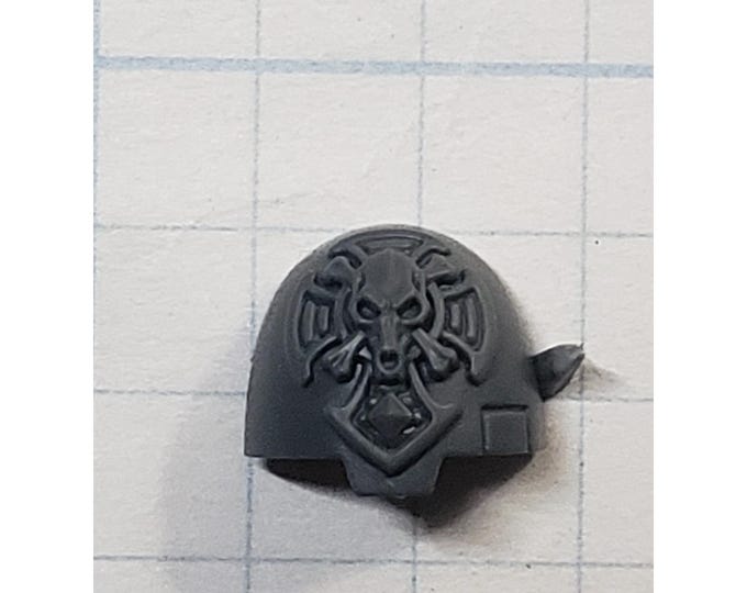 40k Space Wolves Bits Wolf Guard Terminator Pack Leader Crux Shoulder ...