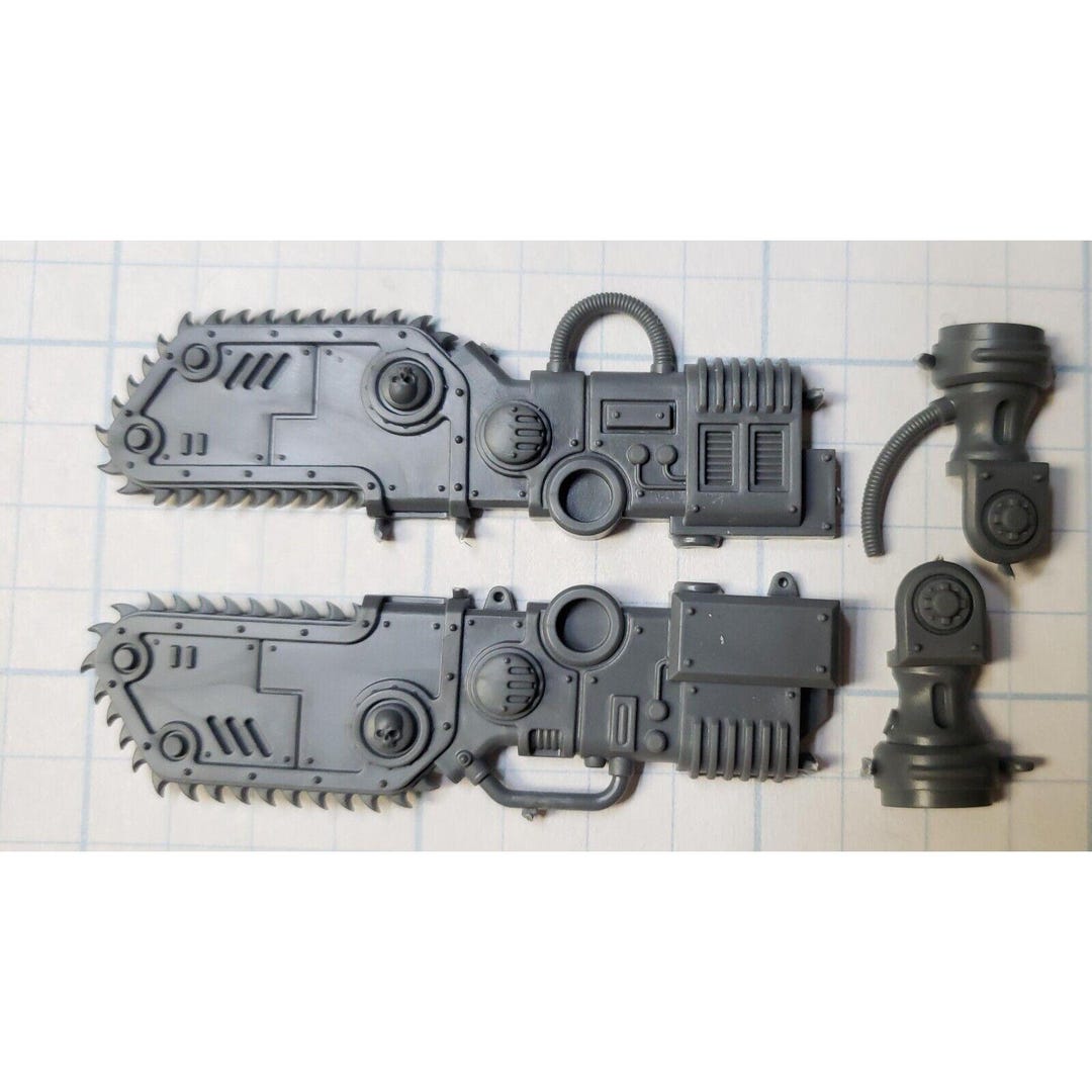 40k Imperial Knights Bits Armiger Warglaive Reaper Chain Cleaver - Etsy