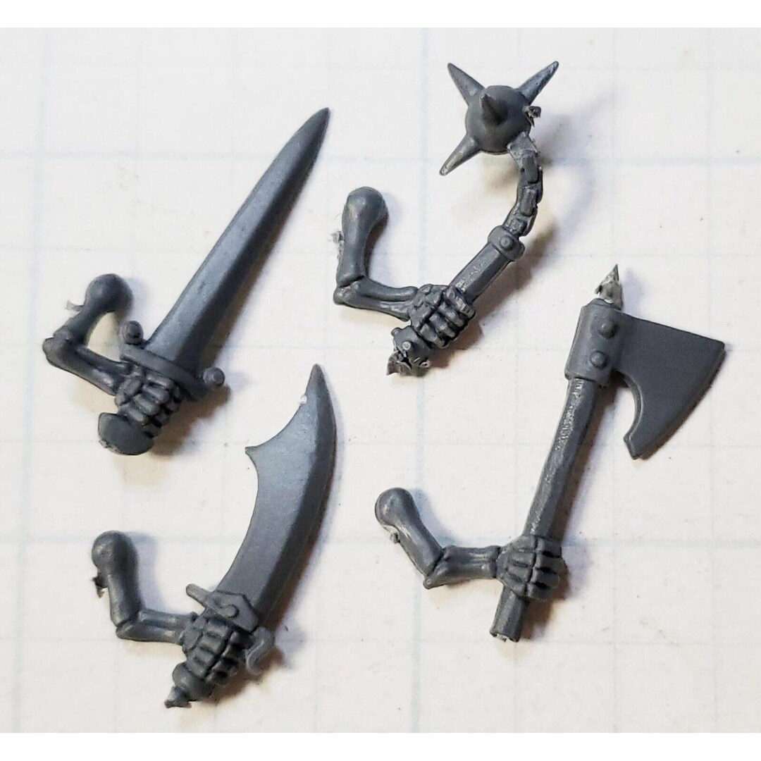 Warhammer Old World Tomb Kings Bits Skeleton Warriors Ancient Sword Axe ...
