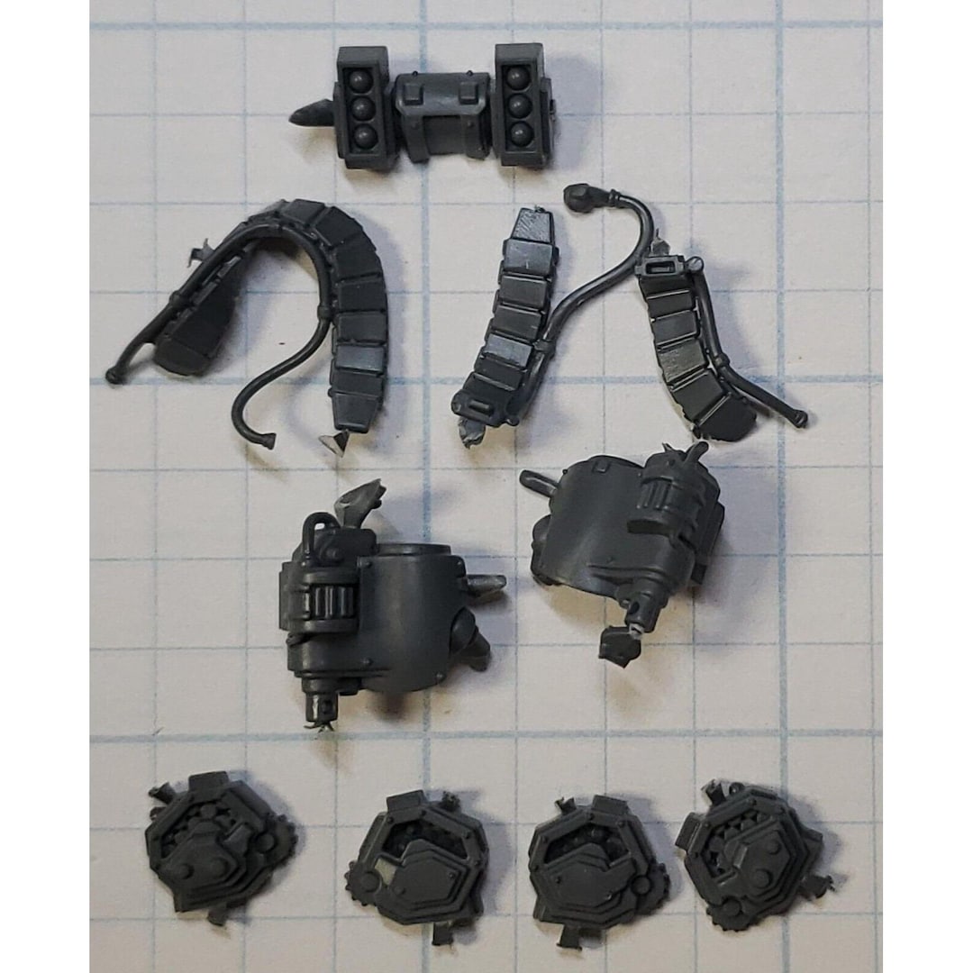 Warhammer 40k Space Marine Bits Aggressor Boltstorm Gauntlets W ...
