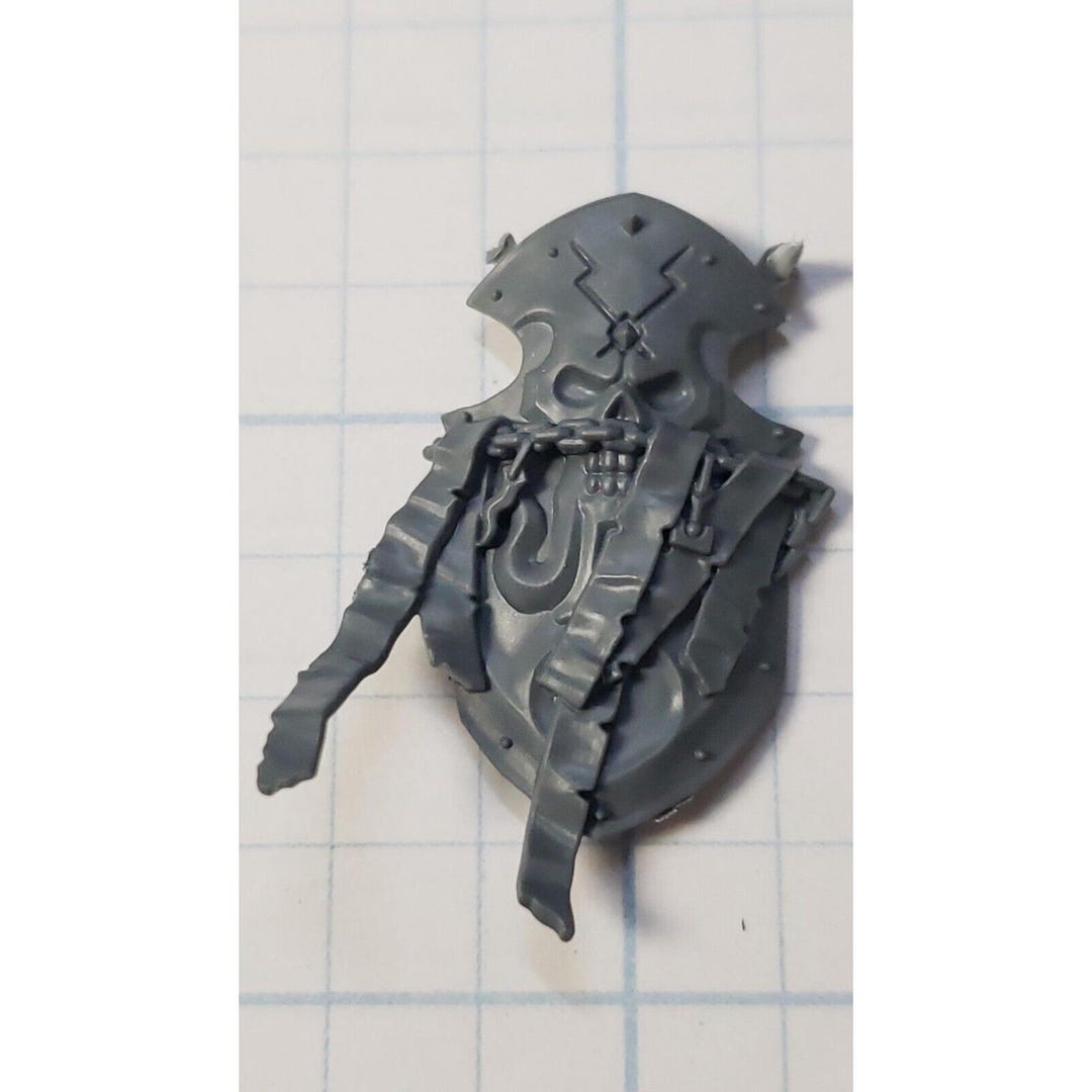 Warhammer Stormcast Eternals Bits Lord-veritant Skull Engraved Shield ...