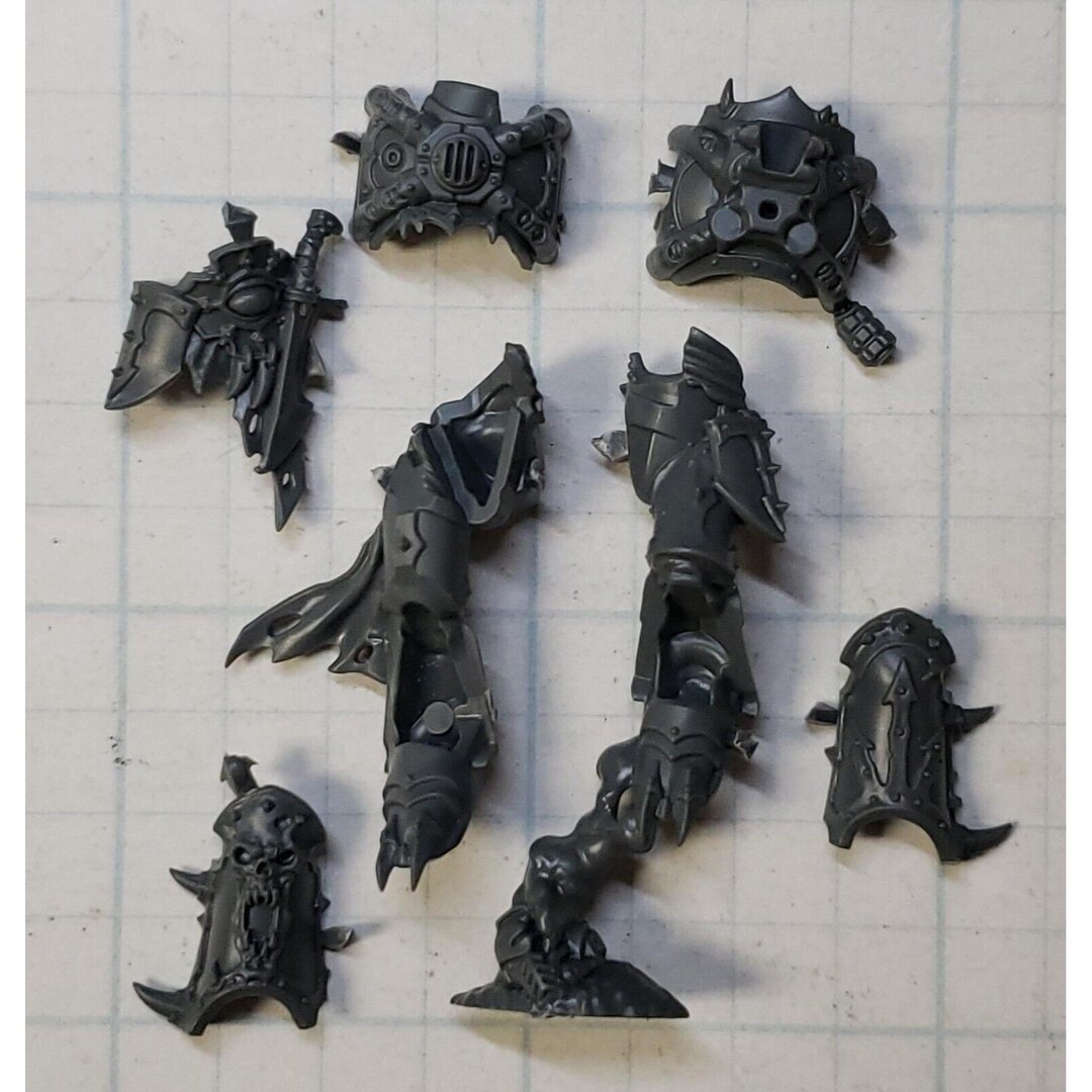 40k Chaos Space Marines Bits Dread Talons Jump Pack Lord Torso Legs Set ...