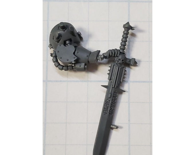 40k Dark Angels Bits Deathwing Knight Terminator Sergeant Sword Resting ...