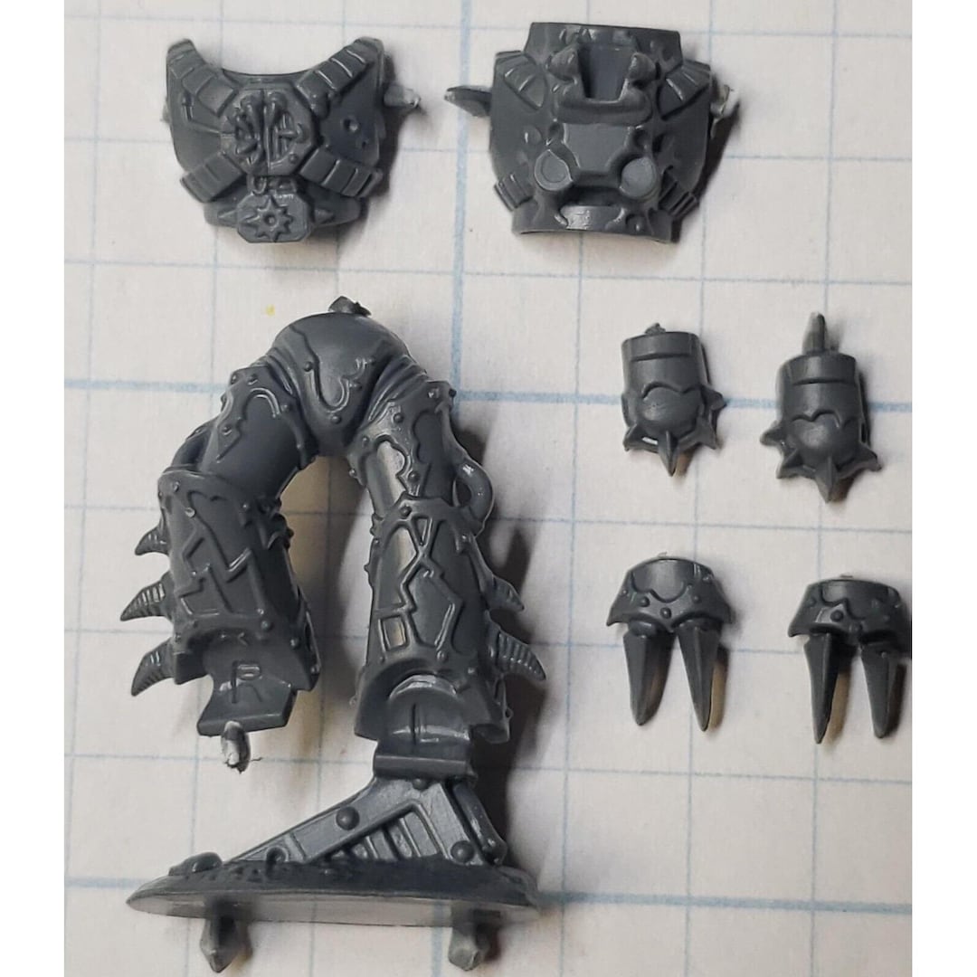 Warhammer 40k Chaos Space Marines Bits Raptors Warp Talon Leaping Torso ...