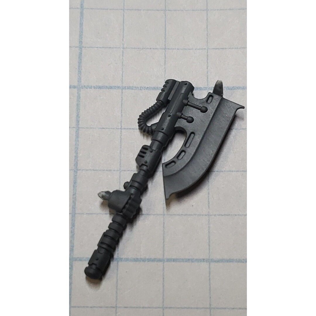 30K Space Marine Bits Legiones Astartes Melee Weapon Upgrade Power Axe ...