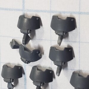 Warhammer 30k Solar Auxilia Bits Lasrifle Section Void Armor Shoulder ...