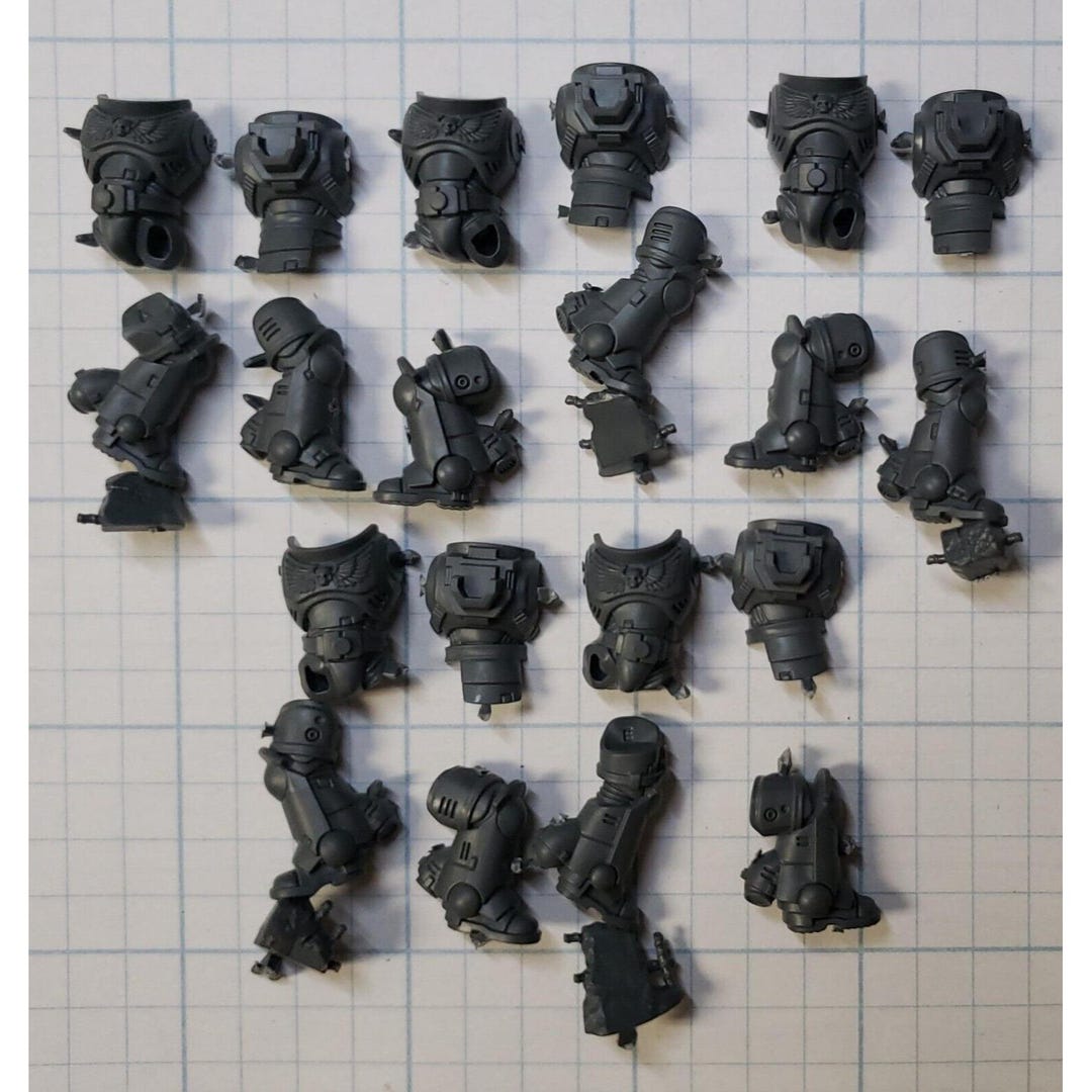 40k Space Marine Bits Primaris Jump Pack Intercessors Action Torso ...
