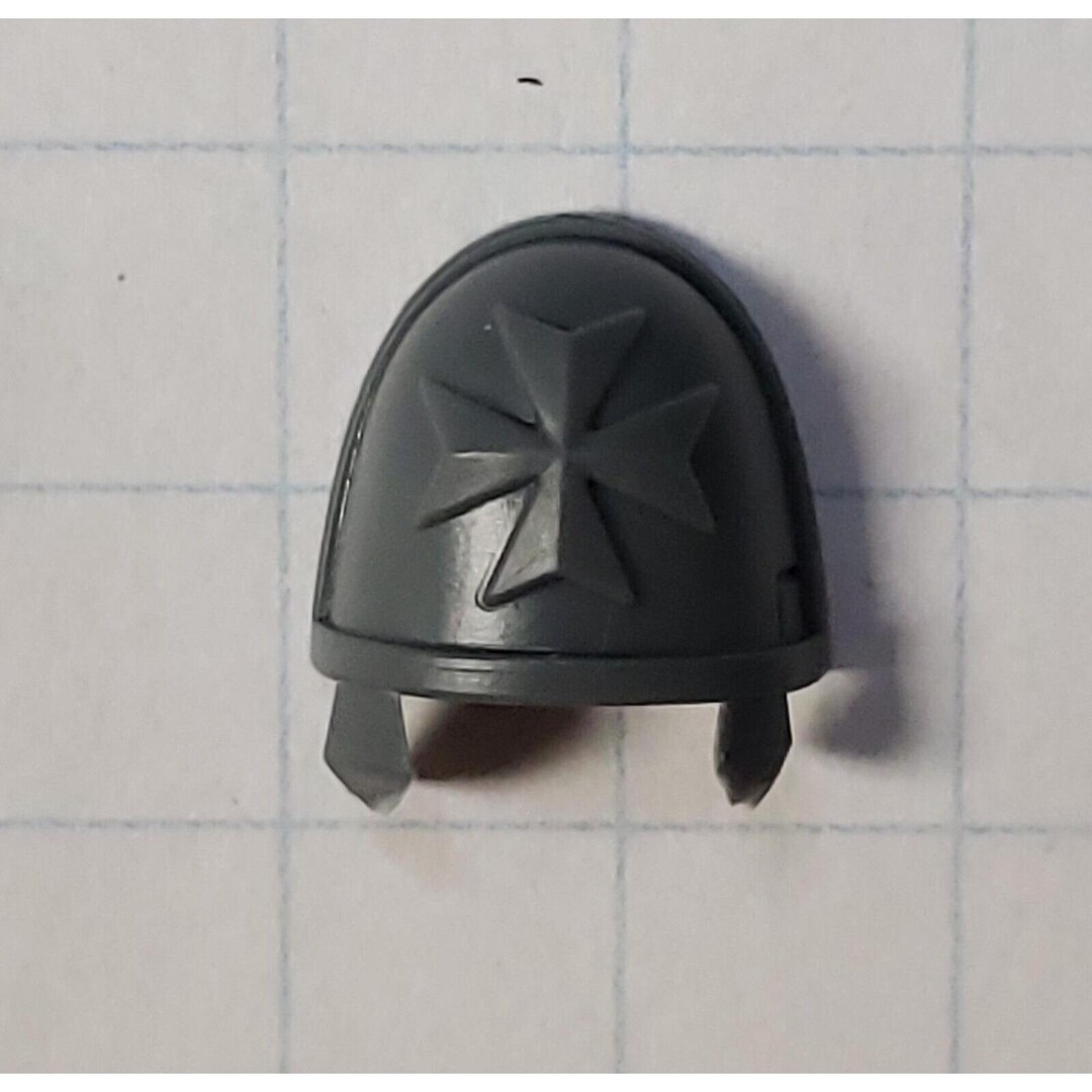 Warhammer 40k Space Marine Bits Deathwatch Veterans Shoulder Pad Black Templars - Etsy