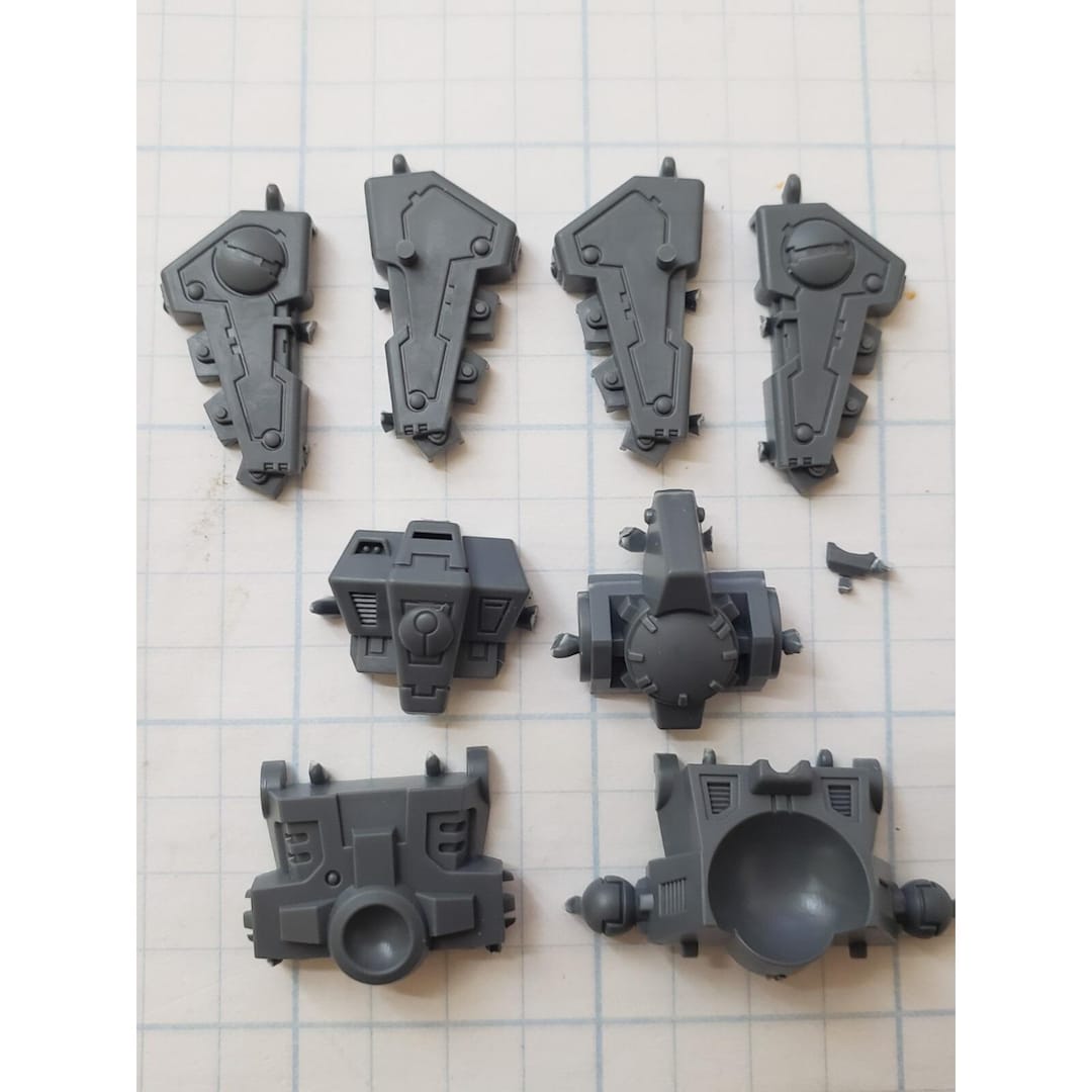 40k Tau Empire Bits XV8 Crisis Battlesuit Team Torso Set #01 - Etsy