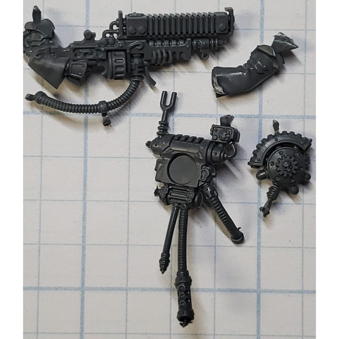 40k Admech Skitarii Bits Vanguard Ranger Arc Rifle W/backpack - Etsy