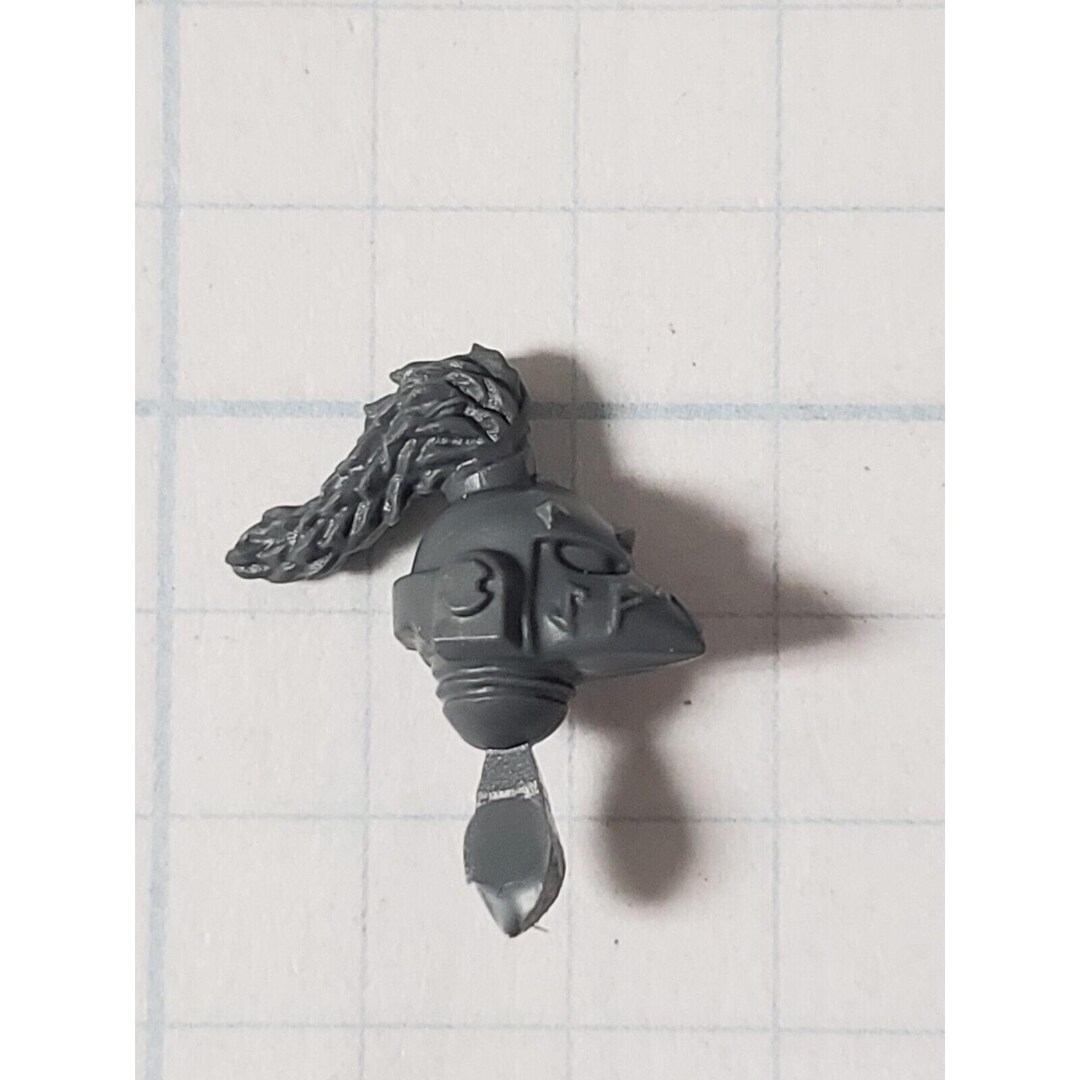 40k Space Wolves Bits Wolf Pack Wolf Guard Corvus Mk VI Top Knot Helmet - Etsy