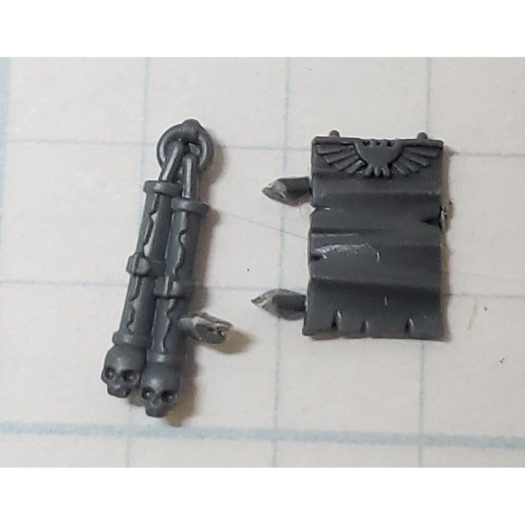 Warhammer 40k Space Marine Bits NTS Tactical Squad Litanies & Scrolls ...