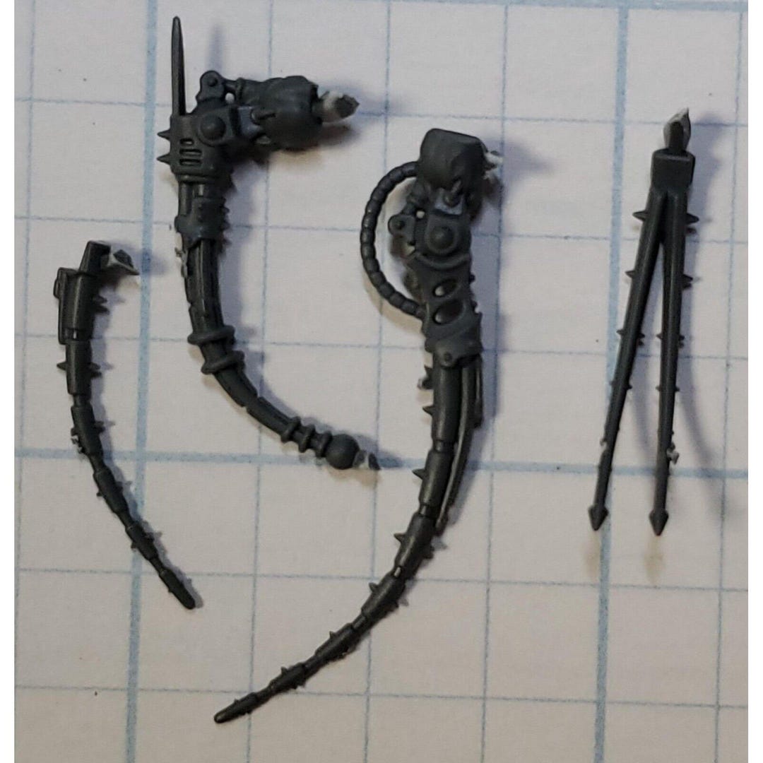 Warhammer 40k Adeptus Sororitas Bits Arco Flagellant Arco Flails X4 Set ...