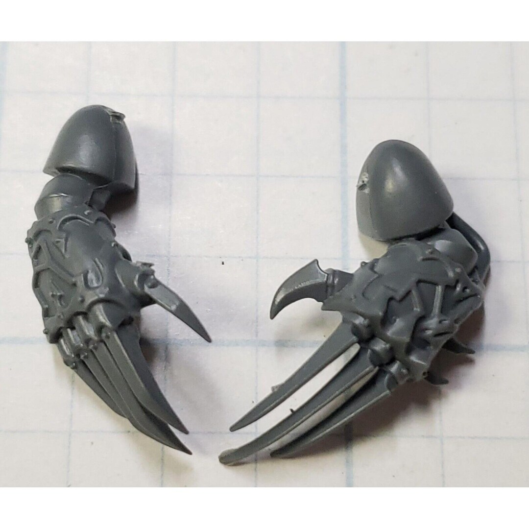 40k Chaos Space Marines Bits Raptors Warp Talons Lightning Claws Set A ...