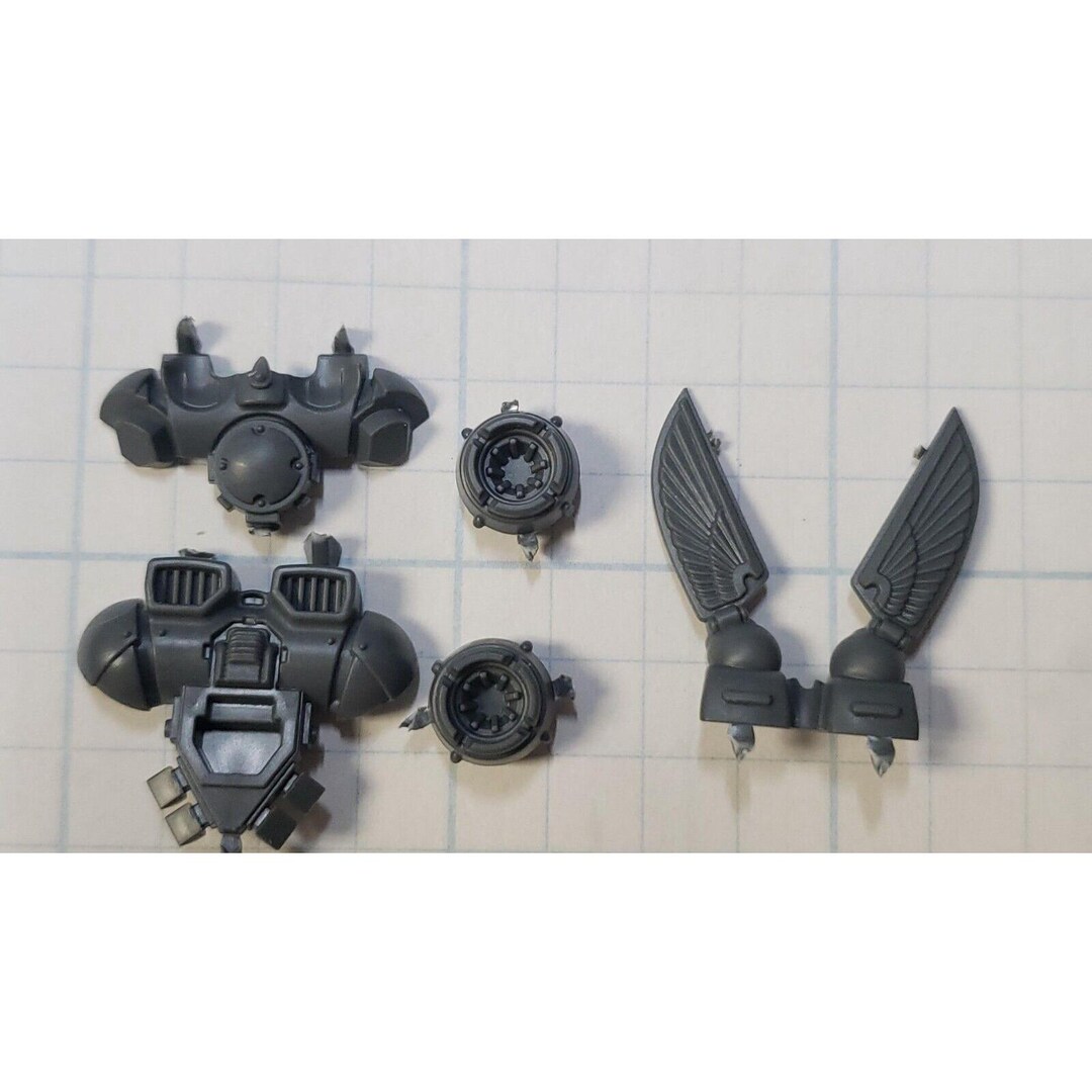 Warhammer 40k Blood Angels Bits Sanguinary Guard Jump Pack W Wings #32 ...