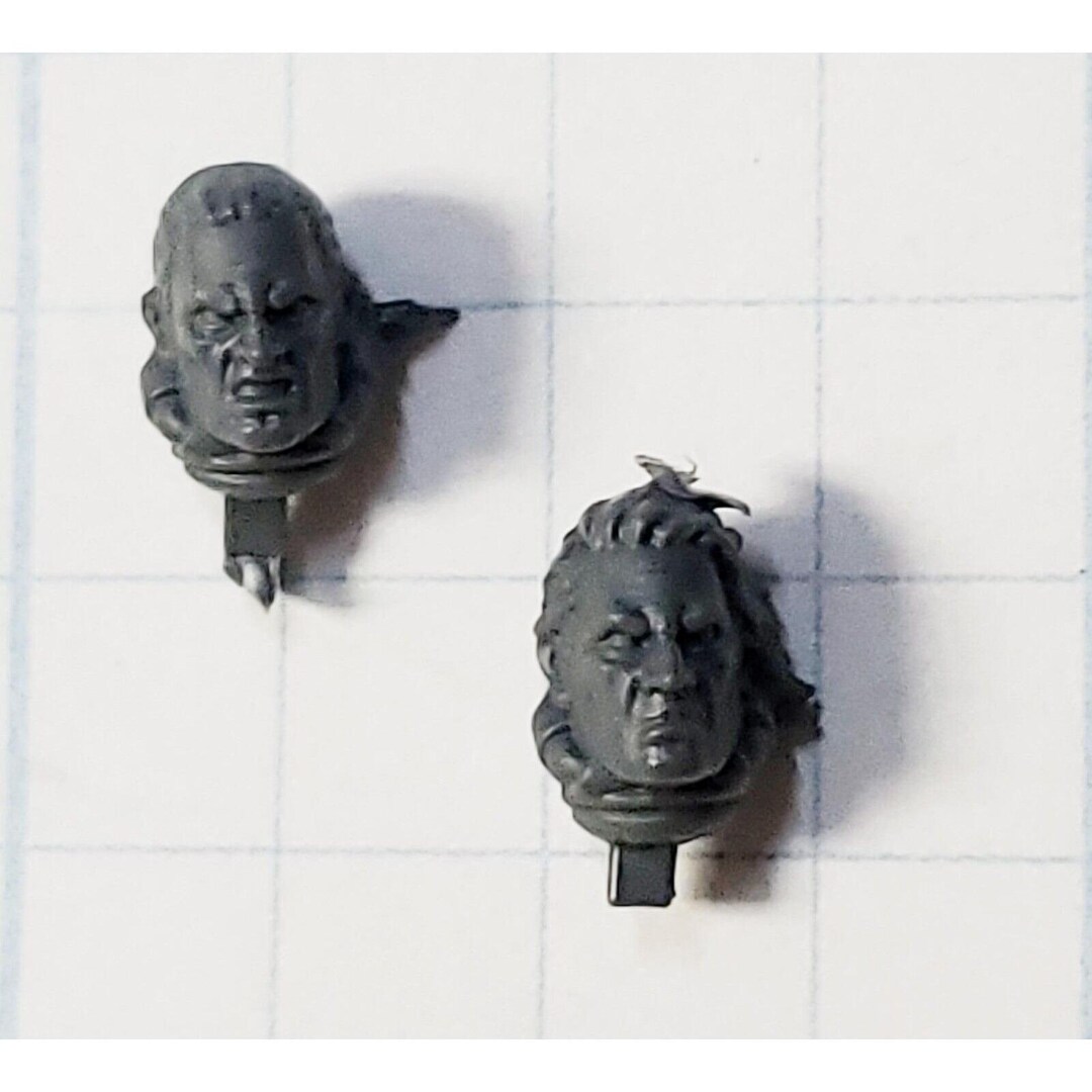 Warhammer 40k Adeptus Custodes Bits Blade Champion Bare Heads X2 Set - Etsy