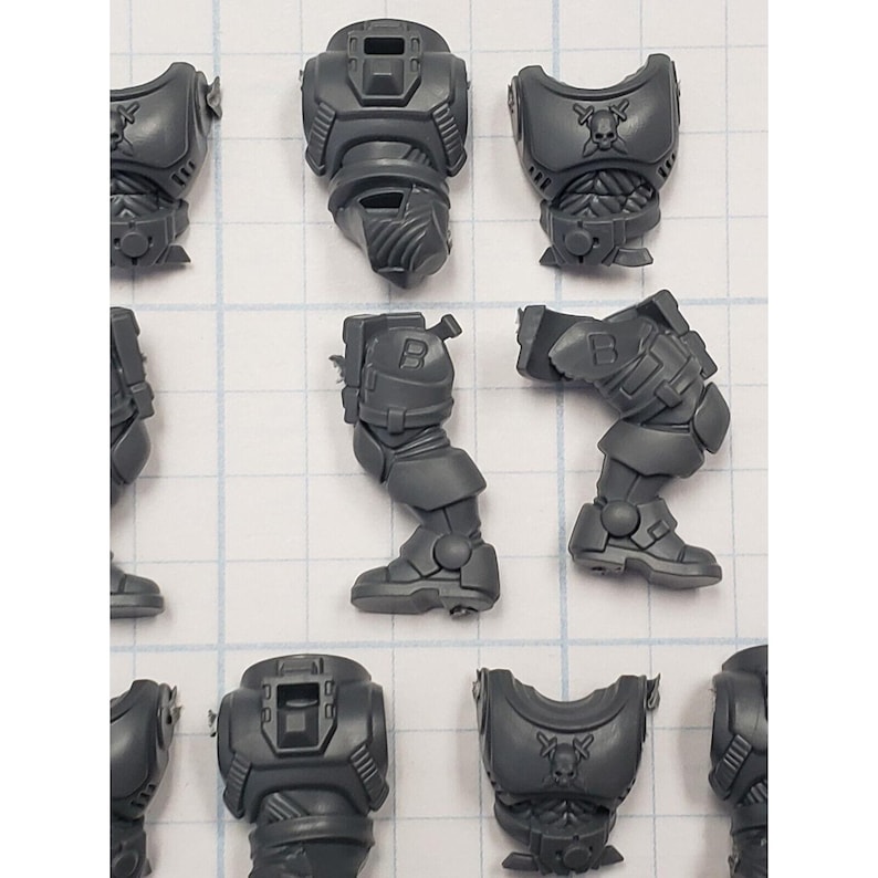 Warhammer 40k Space Marine Bits Primaris Reiver MK X Phobos Torso ...