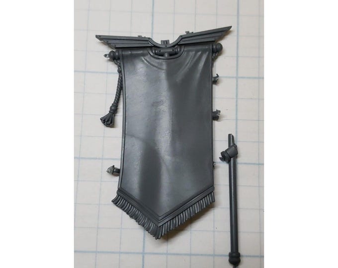Warhammer 30K Space Marine Bits Mark III Command Squad Banner Standard ...
