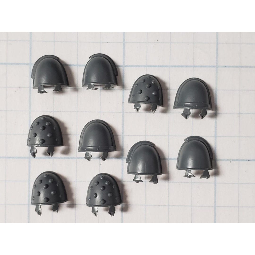 30k Space Marine Bits Mark IV 4 Tactical Squad Shoulder Pad Set X10 30K ...