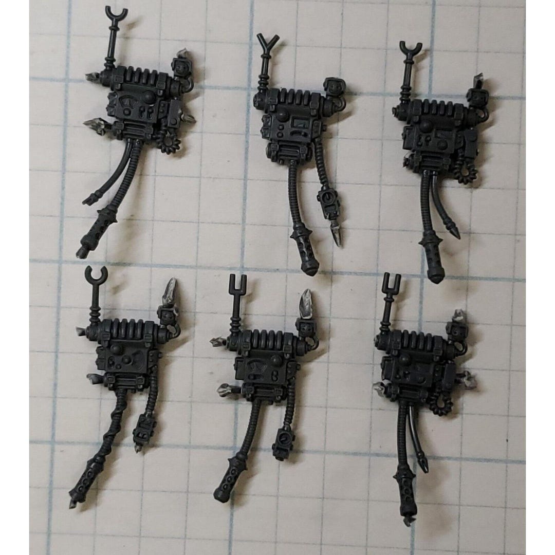 Warhammer 40k Admech Skitarii Bits Vanguard Ranger Mechanicum Backpacks ...