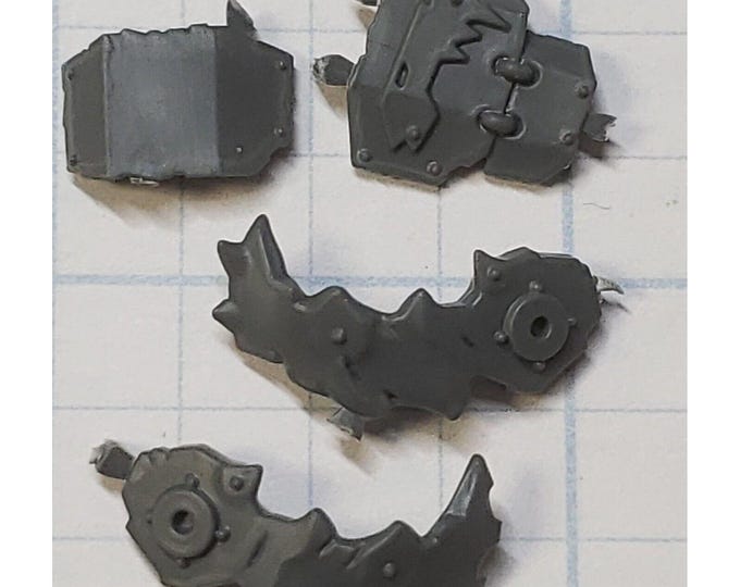 Warhammer 40k Ork Bits Beast Snagga Squighog Boyz Hog Armor & Jaws #30 ...