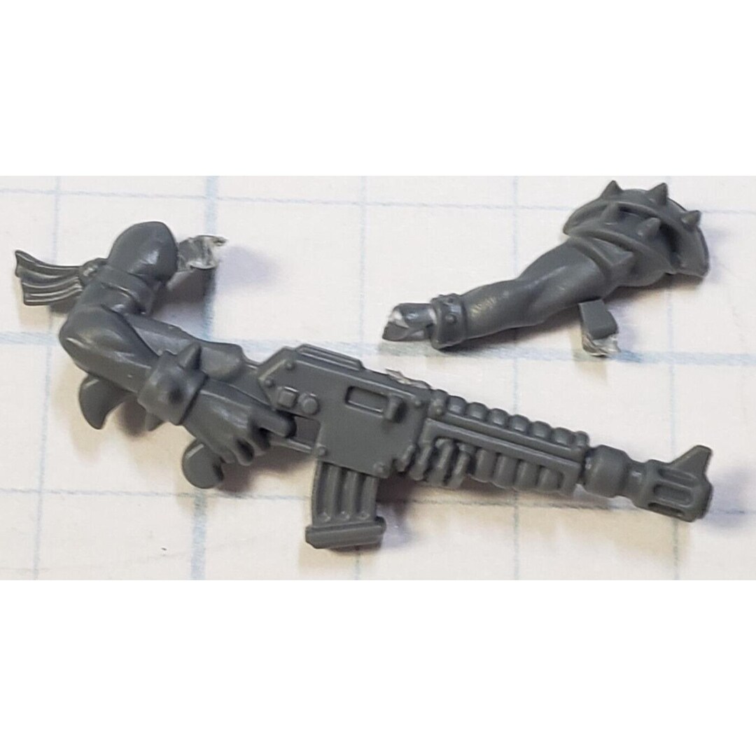 Warhammer 40k Necromunda Bits Escher Ganger Autogun W Arm #27 - Etsy