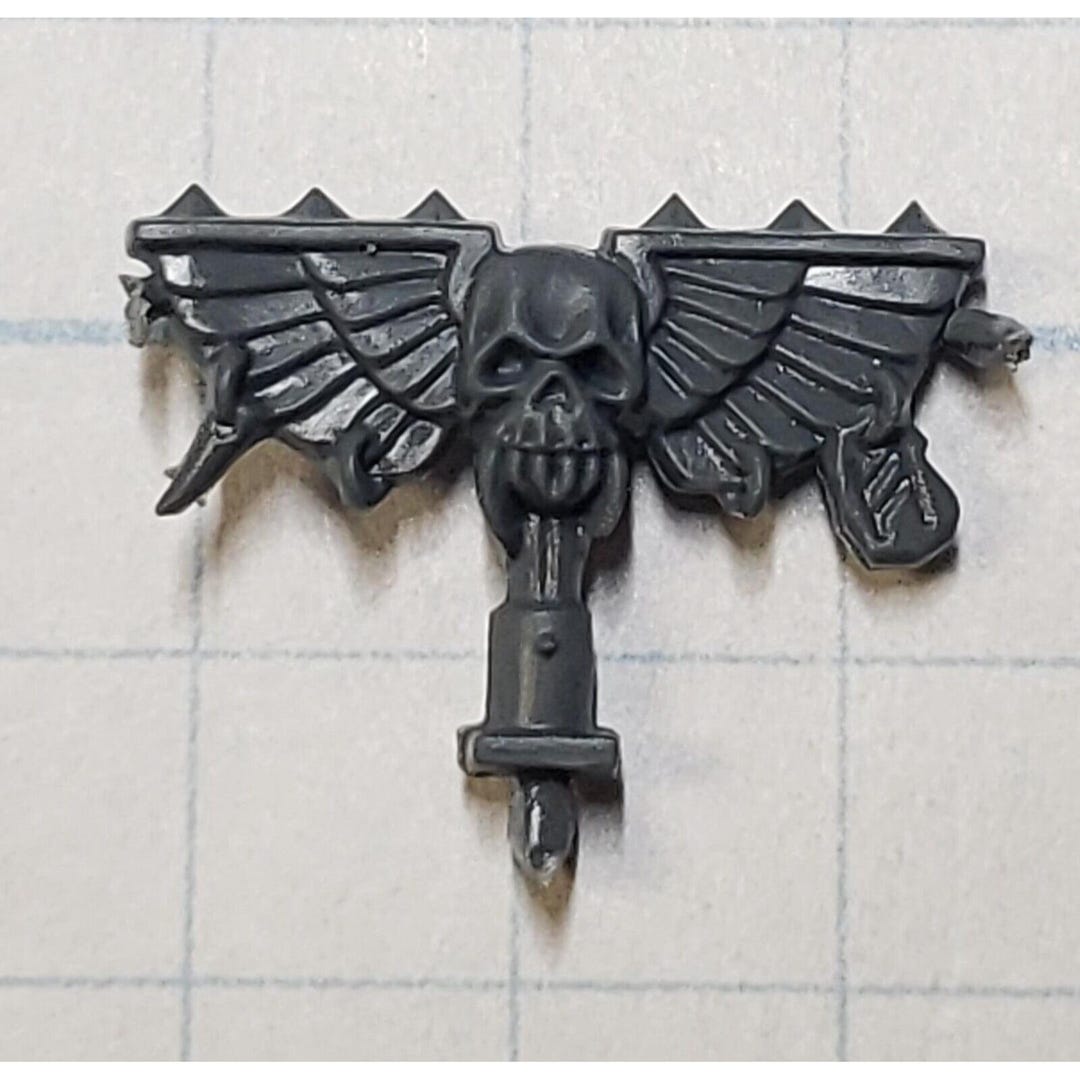 40k Space Wolves Bits Wolf Pack Wolf Guard Command Back Icon Winged ...