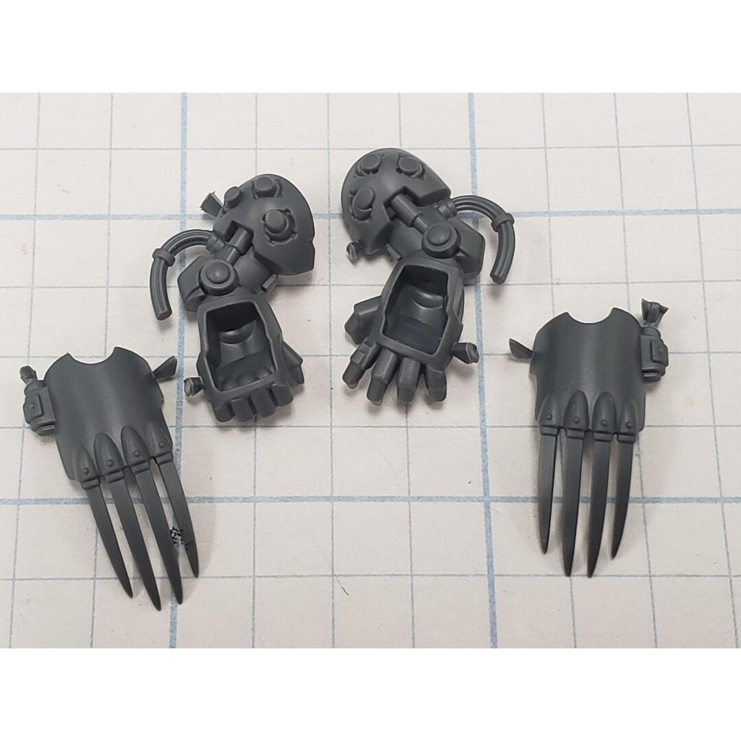 Warhammer 40k Space Marine Bits Assault Terminator Squad Lighting Claws ...