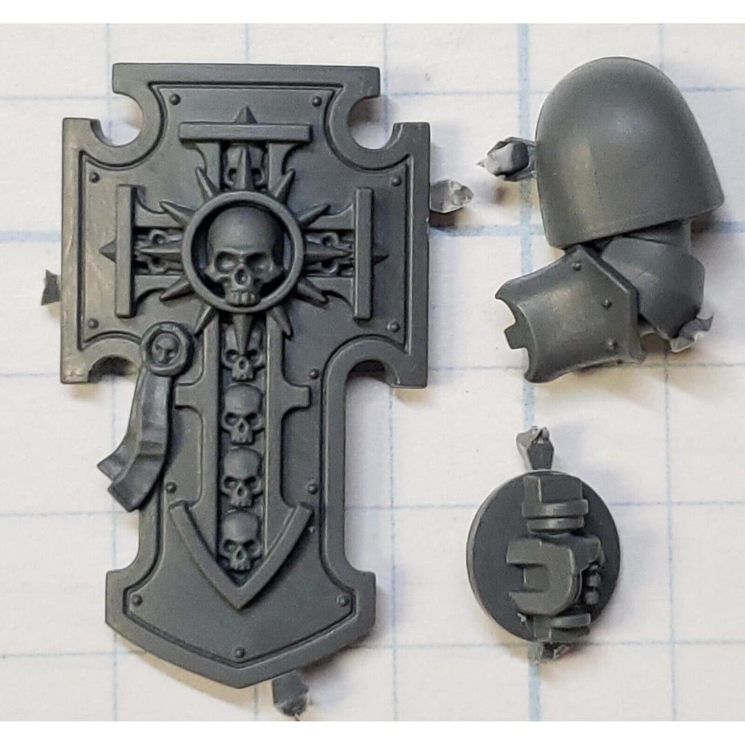 Warhammer 40k Space Marines Bits Bladeguard Veteran Tower Storm Shield ...