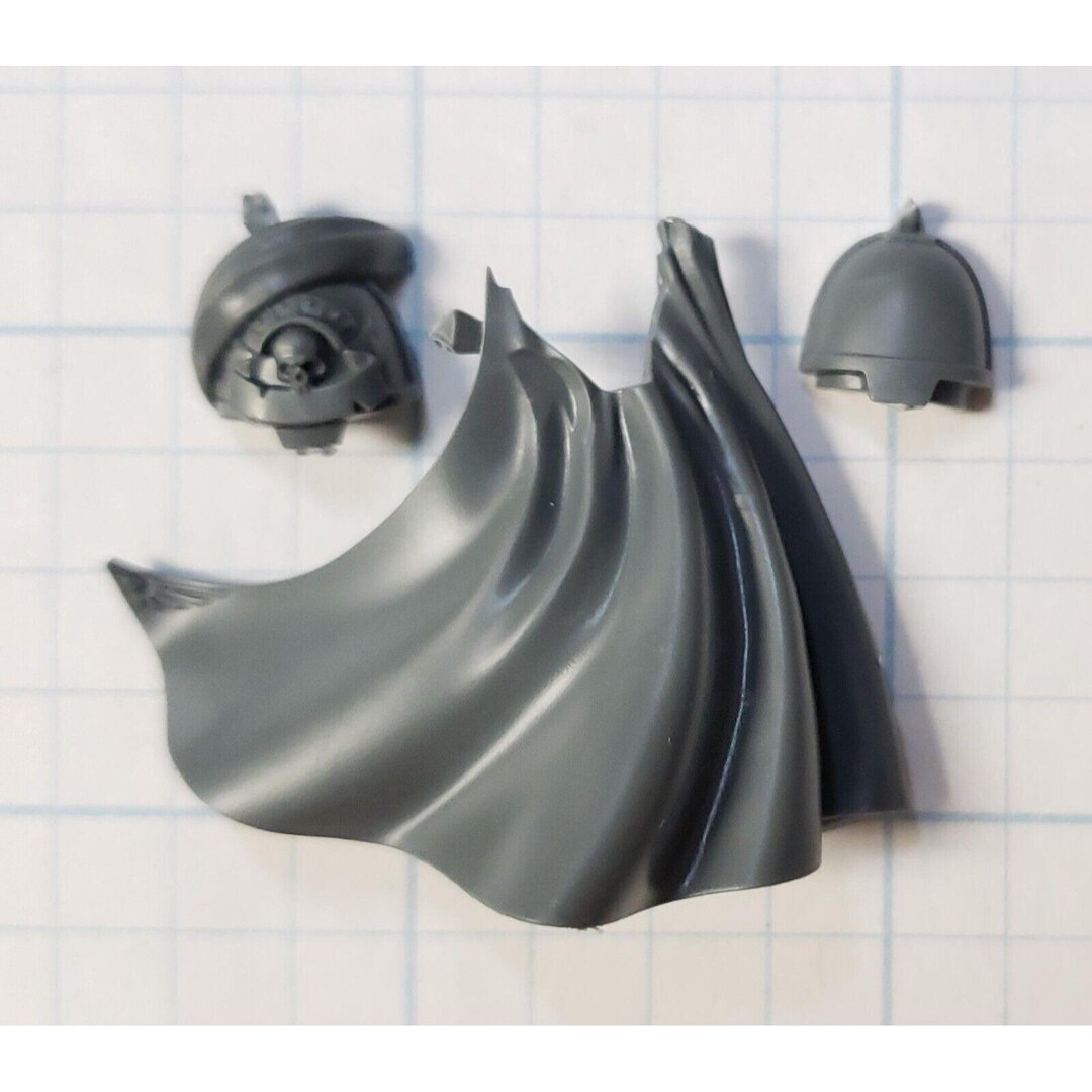 Warhammer 40k Space Marine Bits Captain in Gravis Armor Cape W/shoulder ...